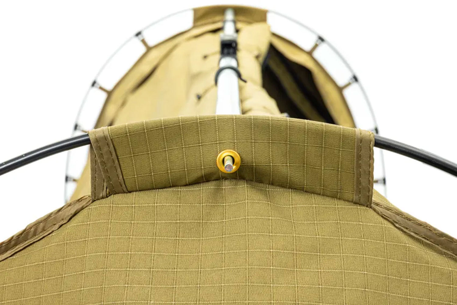 King Single Air Swag Camping Swags Dome Tent Free Standing Canvas Dome ...
